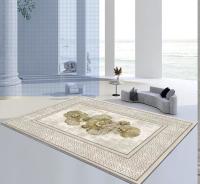 China European Retro Custom Polyester Living Room Carpet 80x120cm Machine Washable for sale