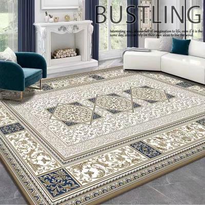 China Customizable Polyester Wool Spinning Carpet Rug for Living Room Bedroom 80x120cm for sale