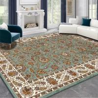 China Customizable Polyester Wool Spinning Carpet Rug for Living Room Bedroom 80x120cm for sale