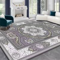 China Customizable Polyester Wool Spinning Carpet Rug for Living Room Bedroom 80x120cm for sale