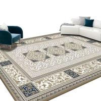 China Customizable Polyester Wool Spinning Carpet Rug for Living Room Bedroom 80x120cm for sale