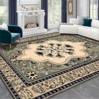 China Customizable Polyester Wool Spinning Carpet Rug for Living Room Bedroom 80x120cm for sale
