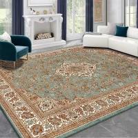 China Customizable Polyester Wool Spinning Carpet Rug for Living Room Bedroom 80x120cm for sale