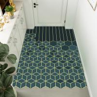 China Customizable PVC Entry Door Mat Non Washable Floor Carpet Rug 80x120cm for sale