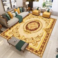 China European Ancient Living Room Floor Carpet 80x120cm Polyester Area Rug Under Couch for sale