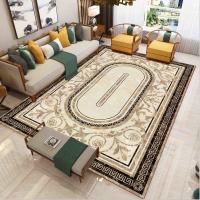 China European Ancient Living Room Floor Carpet 80x120cm Polyester Area Rug Under Couch for sale