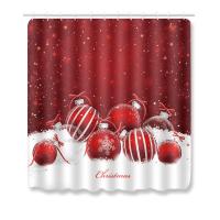 China Custom Christmas Snowman Bath Mat Set 45x75cm Anti Skid Polyester Non Slip Floor Mats for sale