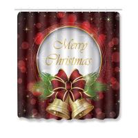 China Custom Christmas Snowman Bath Mat Set 45x75cm Anti Skid Polyester Non Slip Floor Mats for sale