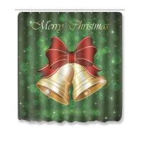 China Custom Christmas Snowman Bath Mat Set 45x75cm Anti Skid Polyester Non Slip Floor Mats for sale