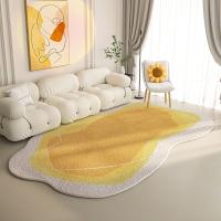 China Custom Polyester Machine Woven Area Rug 80x120cm Living Room Floor Carpet for sale