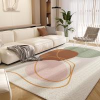 China Custom Polyester Machine Woven Area Rug 80x120cm Living Room Floor Carpet for sale