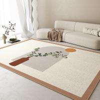 China Crystal Velvet Floor Carpet Rug Living Room Polyester 200x300cm for sale