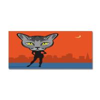 China Custom Polyester Pet Dog Kitchen Floor Mat 40x60cm Water Absorbent Entry Door Mat for sale