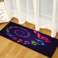 China Modern Personalized Kitchen Floor Mats Long Strip Kitchen Carpet Runner for sale
