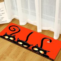 China Modern Personalized Kitchen Floor Mats Long Strip Kitchen Carpet Runner for sale