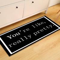 China Modern Personalized Kitchen Floor Mats Long Strip Kitchen Carpet Runner for sale