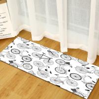 China Modern Personalized Kitchen Floor Mats Long Strip Kitchen Carpet Runner for sale