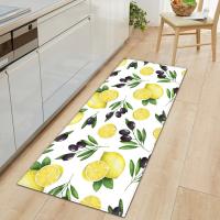 China Modern Personalized Kitchen Floor Mats Long Strip Kitchen Carpet Runner for sale