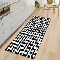China Modern Personalized Kitchen Floor Mats Long Strip Kitchen Carpet Runner for sale