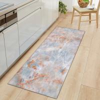 China Long Square Marble Kitchen Floor Mats Stone Pattern Themed Doormat for sale