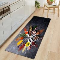 China Machine Washable Anti Skid Kitchen Runner Rug 100% Polyester 40x120cm Living Room Carpet for sale