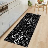 China Machine Washable Anti Skid Kitchen Runner Rug 100% Polyester 40x120cm Living Room Carpet for sale