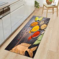 China Machine Washable Anti Skid Kitchen Runner Rug 100% Polyester 40x120cm Living Room Carpet for sale
