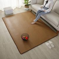 China Ice Silk Blend Woven Floor Carpet Rug for Living Room Cool Summer 80x180cm Custom Size for sale