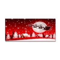 China Waterproof Polyester Santa Claus Kitchen Floor Mat 60x90cm Long Strip Carpet for Sofa Area for sale