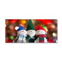 China Waterproof Polyester Santa Claus Kitchen Floor Mat 60x90cm Long Strip Carpet for Sofa Area for sale