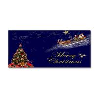 China Christmas Deer Anti Fatigue Kitchen Mat Long Strip 40x120cm Polyester Floor Mat for sale