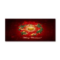 China Red Bells Christmas Kitchen Standing Mat Non-Slip Polyester Floor Carpet 40x120cm for sale