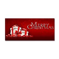 China Red Bells Christmas Kitchen Standing Mat Non-Slip Polyester Floor Carpet 40x120cm for sale
