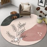 China Custom Polyester Abstract Print Living Room Carpet 60x60cm to 200x200cm for sale