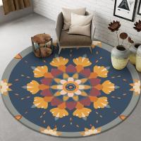 China Custom Polyester Abstract Print Living Room Carpet 60x60cm to 200x200cm for sale