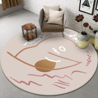 China Custom Polyester Abstract Print Living Room Carpet 60x60cm to 200x200cm for sale