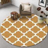 China Custom Polyester Abstract Print Living Room Carpet 60x60cm to 200x200cm for sale