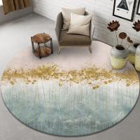 China Custom Polyester Abstract Print Living Room Carpet 60x60cm to 200x200cm for sale