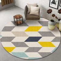 China Custom Polyester Abstract Print Living Room Carpet 60x60cm to 200x200cm for sale