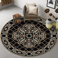 China Custom Polyester Abstract Print Living Room Carpet 60x60cm to 200x200cm for sale
