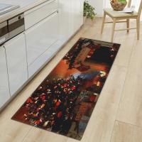 China Christmas Tree Kitchen Floor Mats Fatigue Runner Machine Washable for sale