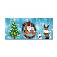 China Christmas Tree Kitchen Floor Mats Fatigue Runner Machine Washable for sale