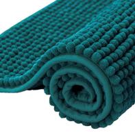 China Polyester Shag Area Rug 50x80cm Hand Washable Living Room Carpet for sale