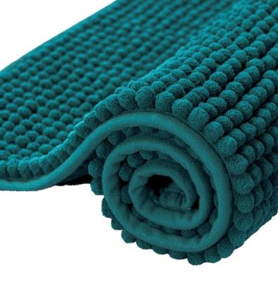 China Polyester Shag Area Rug 50x80cm Hand Washable Living Room Carpet for sale