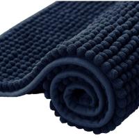 China Polyester Shag Area Rug 50x80cm Hand Washable Living Room Carpet for sale