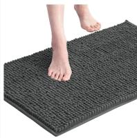 China Polyester Shag Area Rug 50x80cm Hand Washable Living Room Carpet for sale