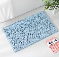 China Chenille Shag Area Rug 60x150cm Polyester Fiber Living Room Carpet Machine Washable for sale