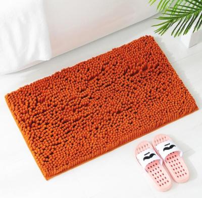 China Chenille Shag Area Rug 60x150cm Polyester Fiber Living Room Carpet Machine Washable for sale