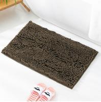 China Chenille Shag Area Rug 60x150cm Polyester Fiber Living Room Carpet Machine Washable for sale