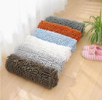 China Chenille Shag Area Rug 60x150cm Polyester Fiber Living Room Carpet Machine Washable for sale